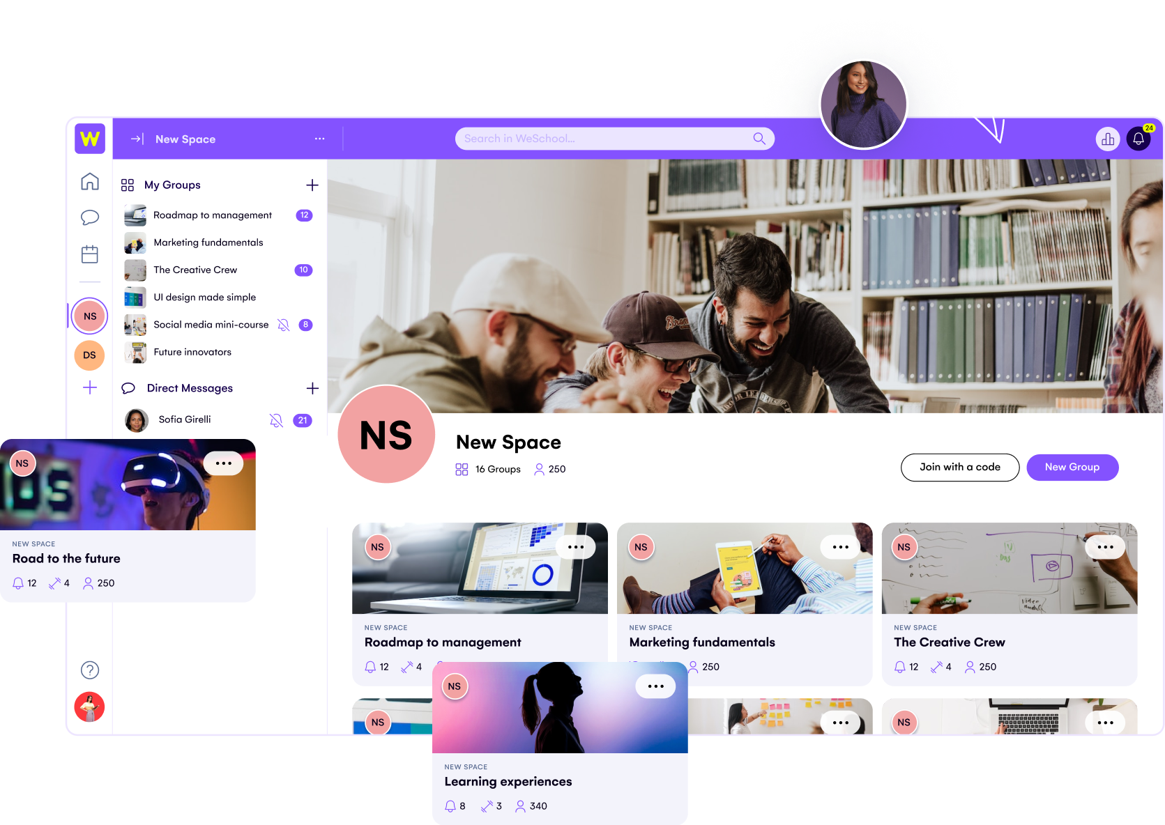 WeSchool | Manage and engage learners through collaboration